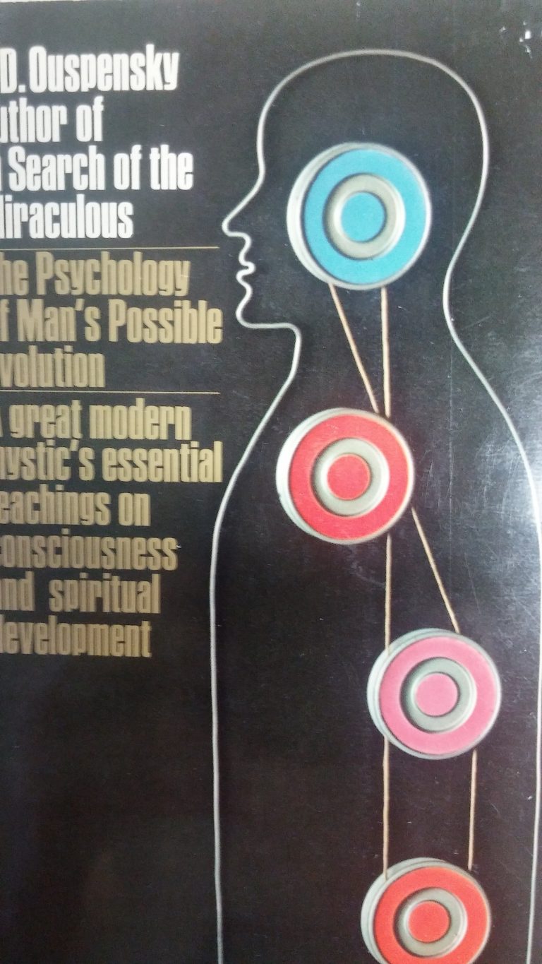 P.D. Ouspensky; The Psychology of Man's Possible Evolution. - Bathtub ...