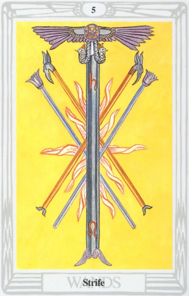Tarot card for February 20: Strife - Bathtub Bulletin